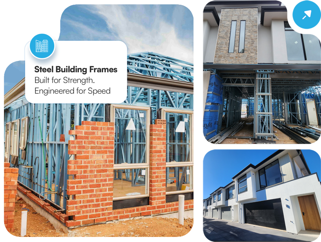Light Gauge Steel Frames in South Australia - Square Steel